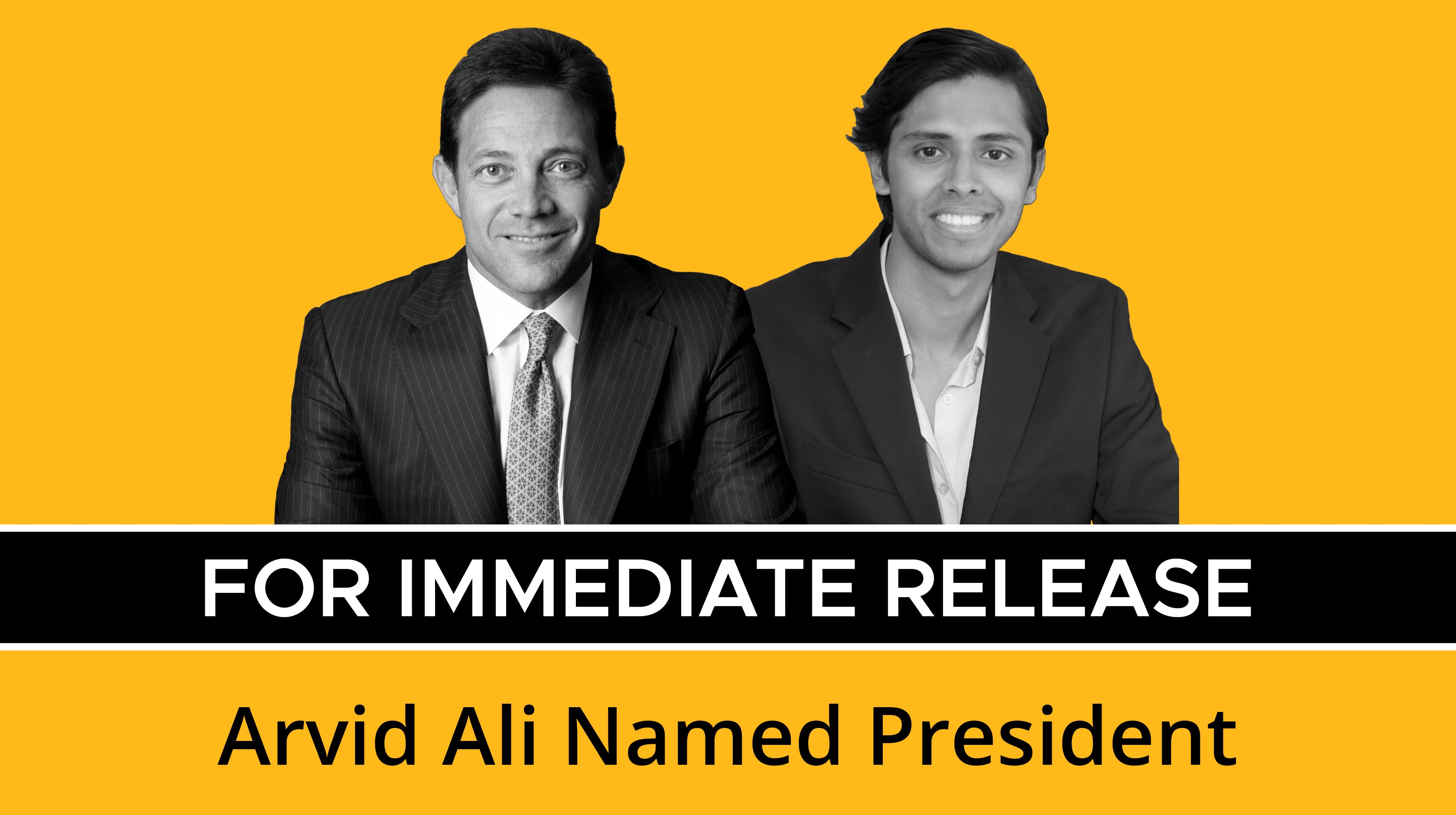 Jordan Belfort Appoints President of his Corporation